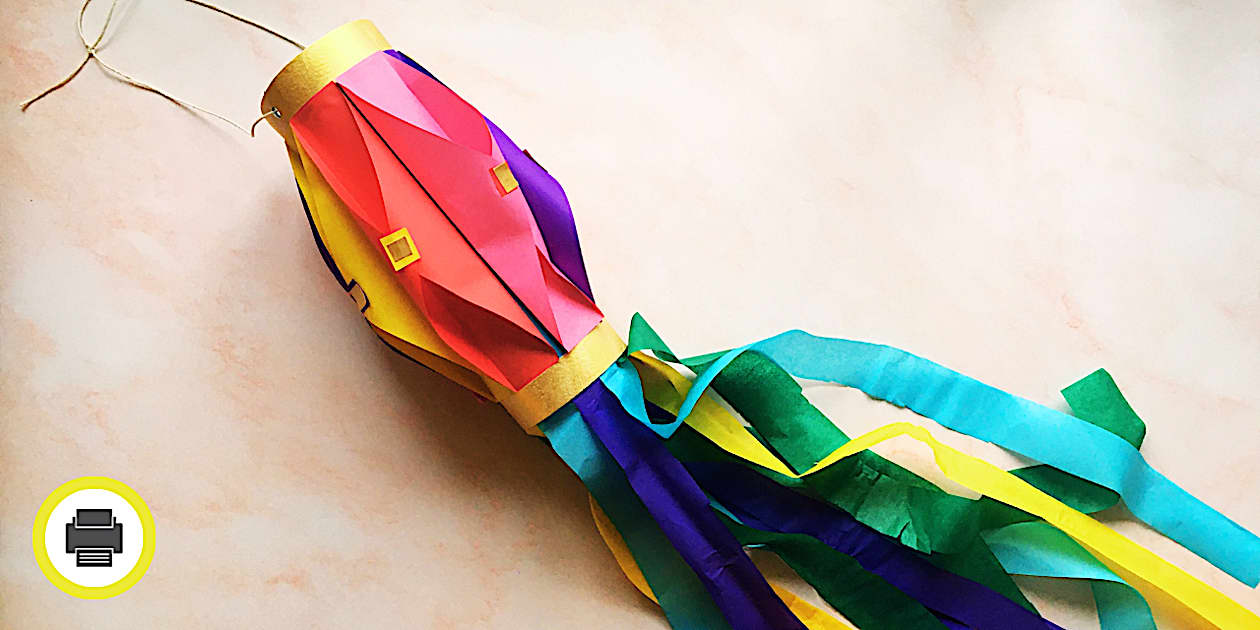 Paper Lantern Craft - Chinese New Year Activities - Twinkl