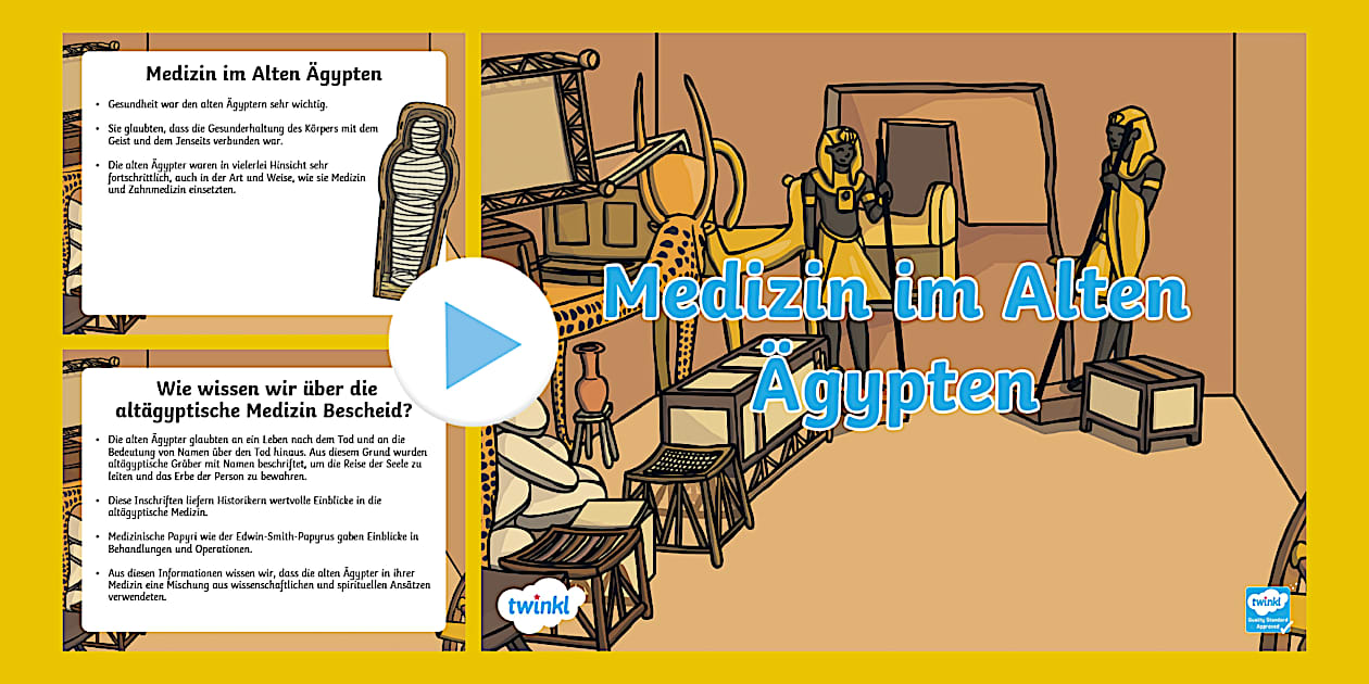 Medizin im Alten Ägypten – PowerPoint-Präsentation