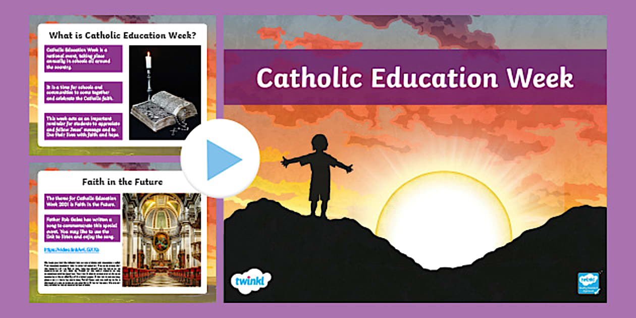 Catholic Education Week PowerPoint (teacher made) - Twinkl