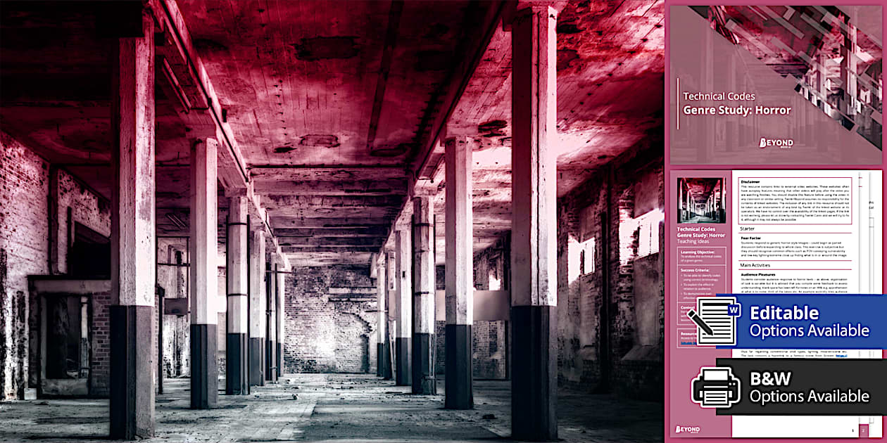 Codes and Conventions of Horror | GCSE Media | Beyond