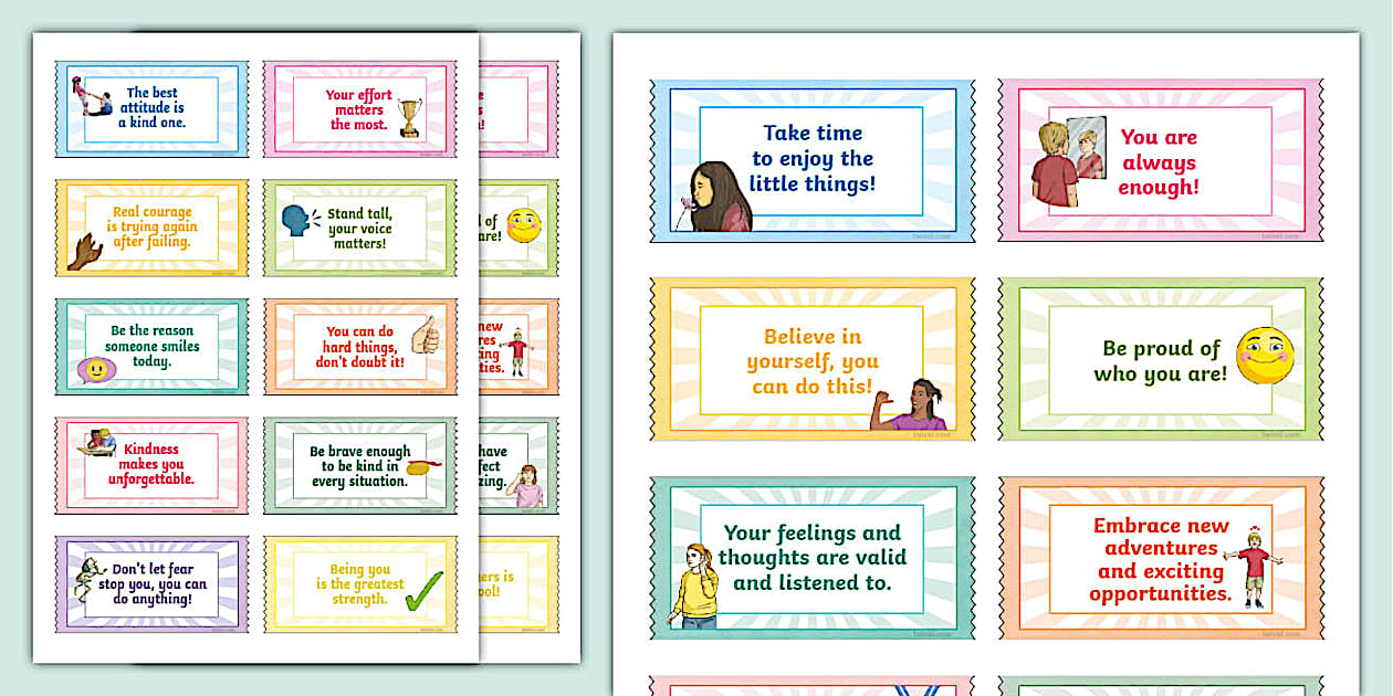 Motivational Tokens KS2