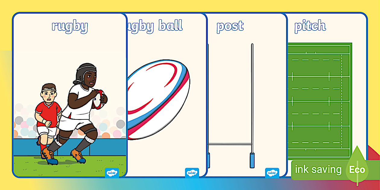 Rugby Display Posters