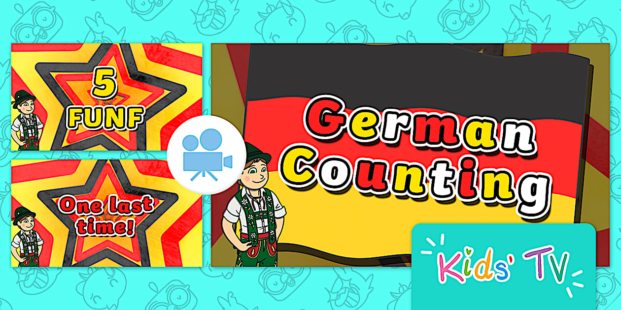 👉 German Counting Song | How to Count in German - Twinkl