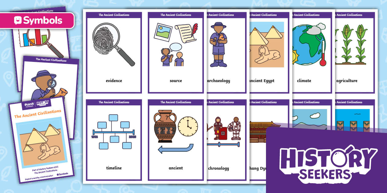 Twinkl Symbols: The Ancient Civilisations: Flashcards