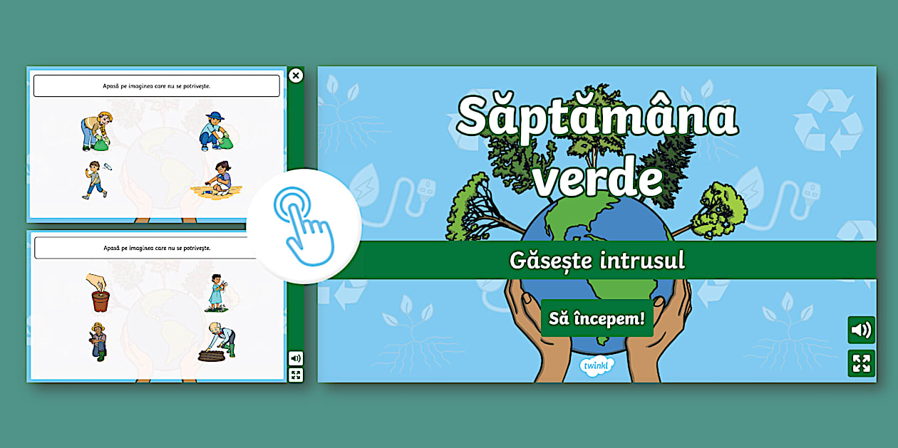 Săptămâna verde – Găsește intrusul Joc online