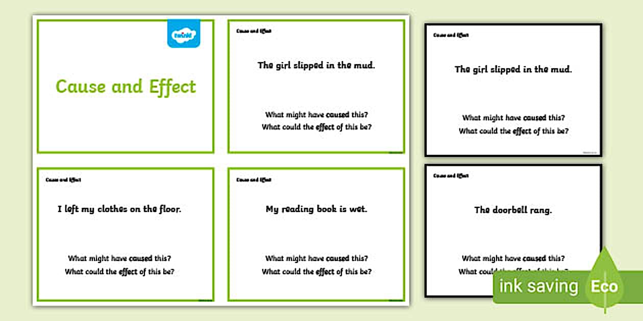 Cause and Effect Task Cards for 3rd-5th Grade (Teacher-Made)