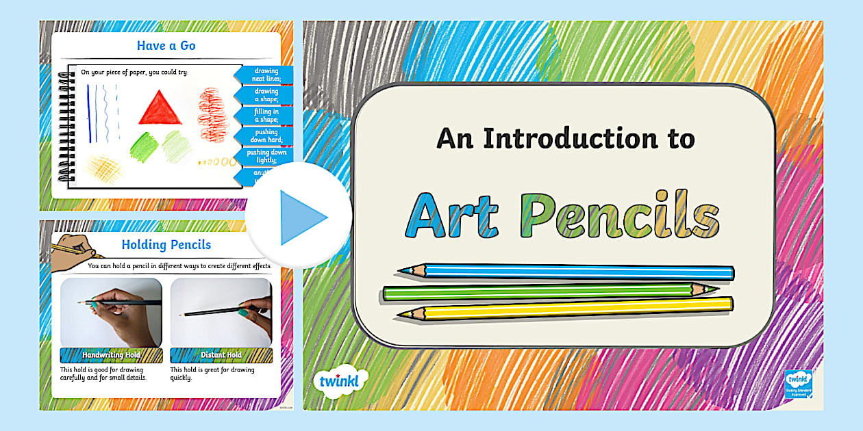 KS1 An Introduction to Art Pencils (teacher made) - Twinkl
