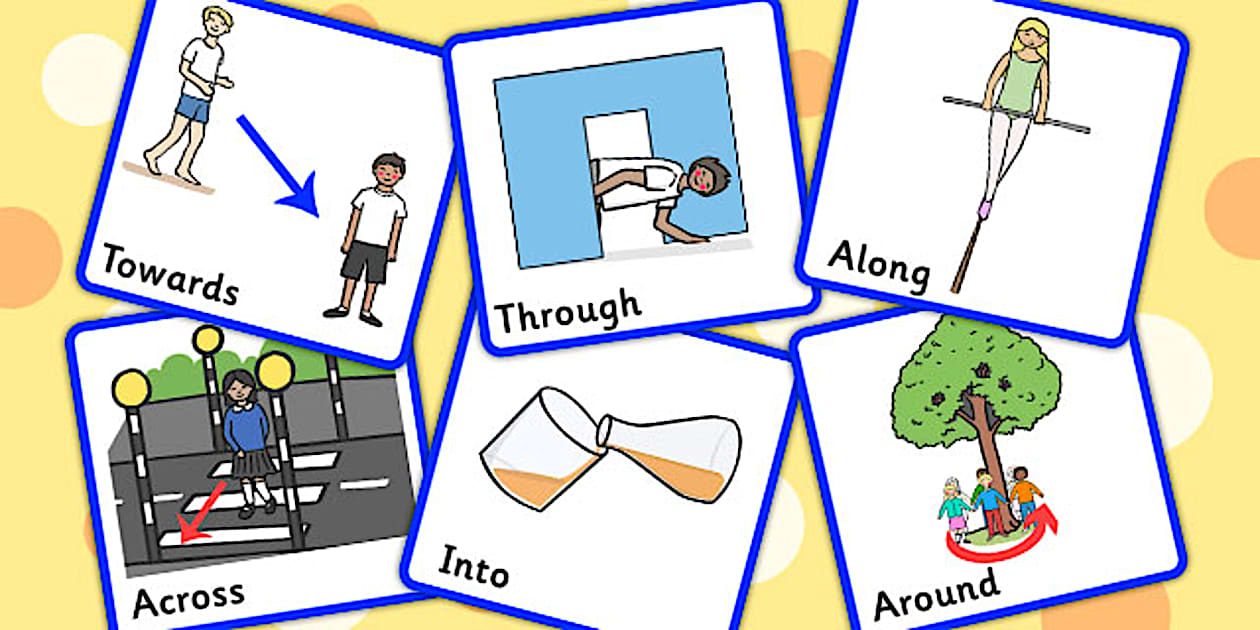 Preposition Picture Cards (teacher made) - Twinkl