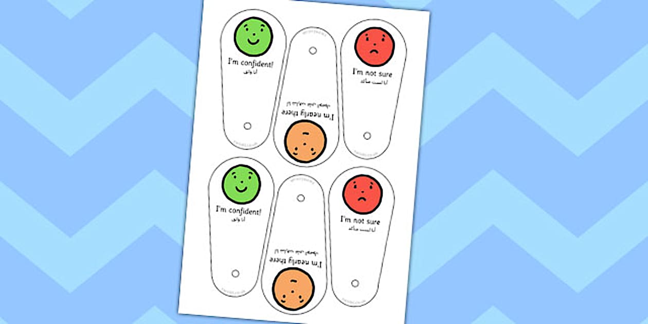 Communication Fans Arabic Translation - Twinkl