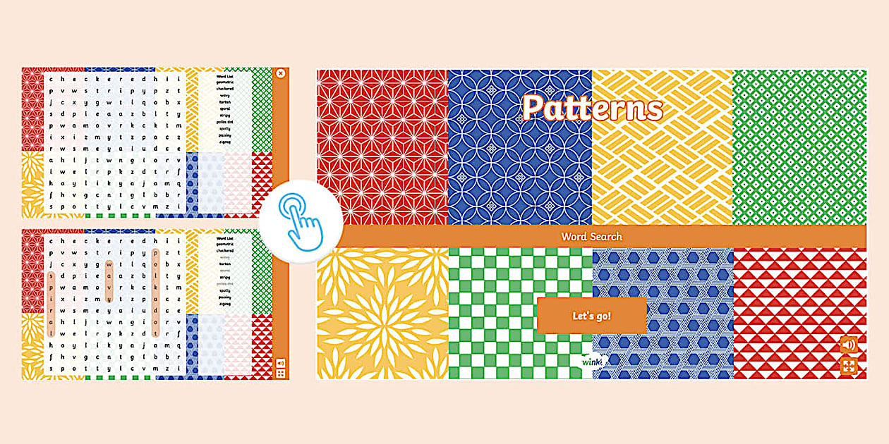 Patterns Interactive Word Search