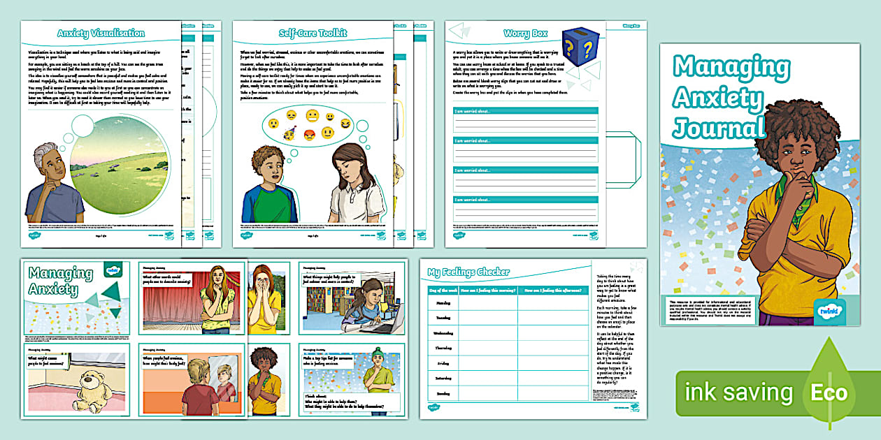 Anxiety Awareness KS2 Activity Pack (teacher made) - Twinkl