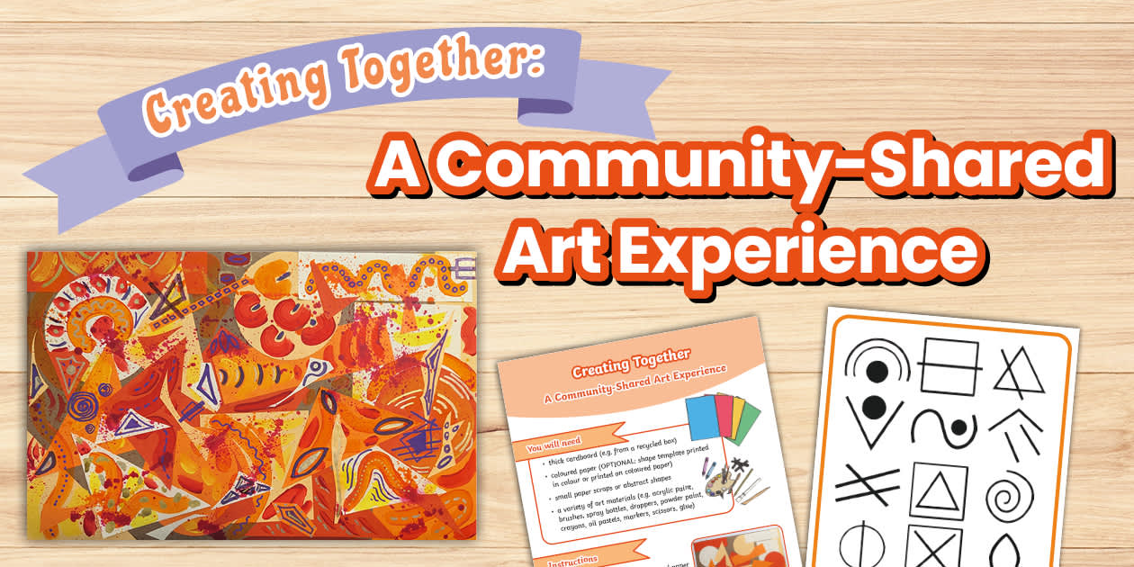 Creating Together: A Community-Shared Art Experience