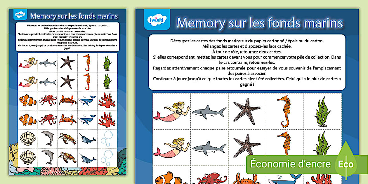 Memory sur les fonds marins
