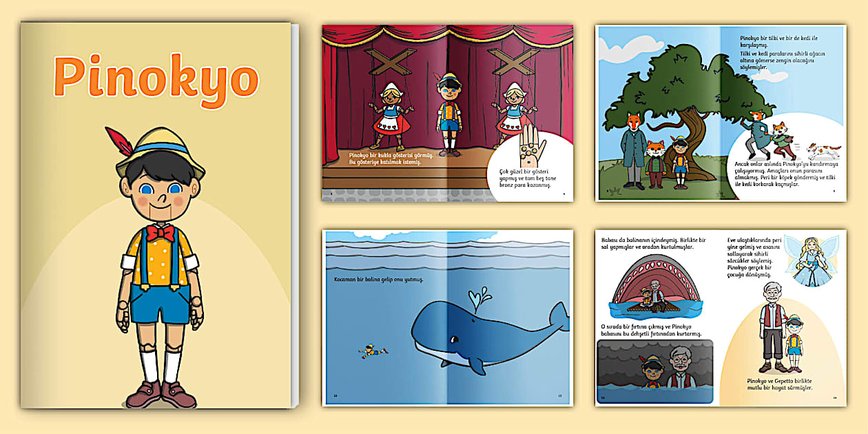 Pinokyo | E-Kitap (teacher made) - Twinkl