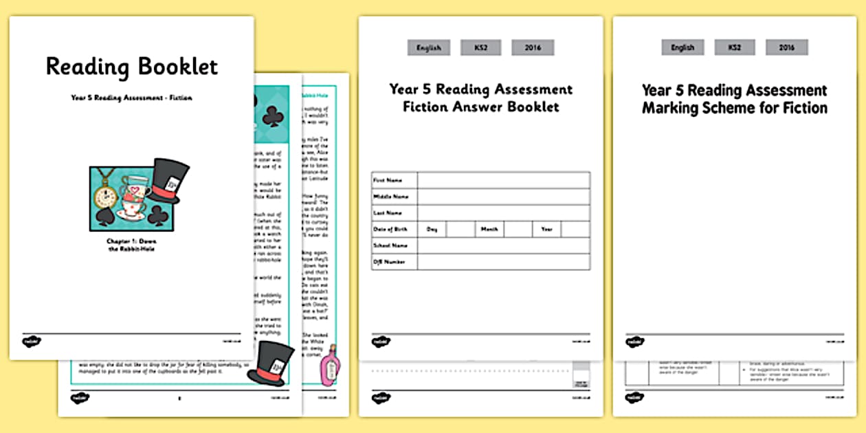 Year 5 Term 2 Fiction Reading Assessment - KS2 Comprehension Test