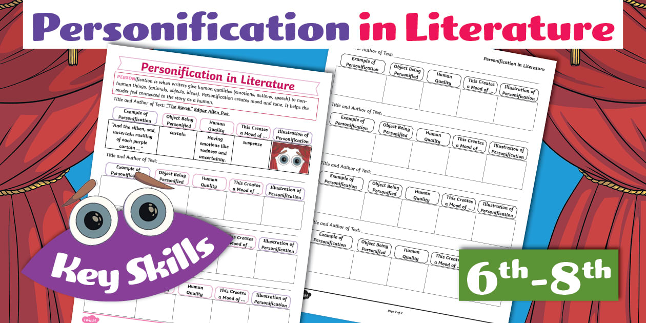 Personification Examples in Literature | Twinkl USA - Twinkl