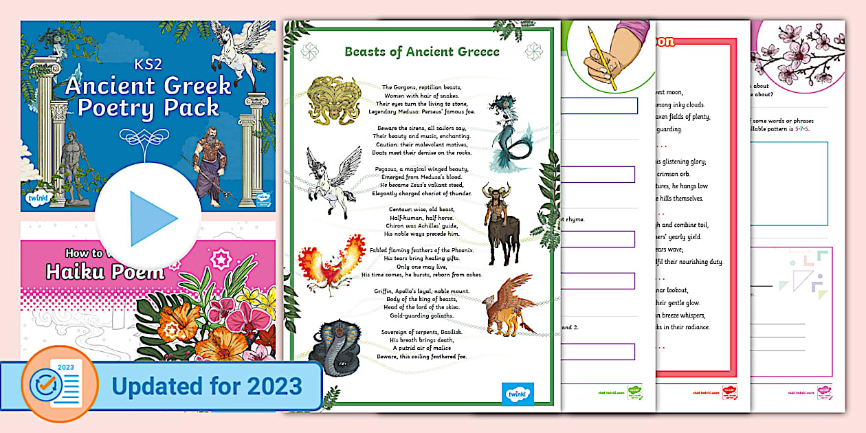 FREE! - KS2 Poetry Taster Resource Pack - Twinkl