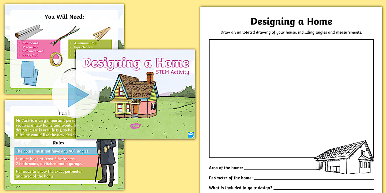 Designing a Home STEM Activity Pack (teacher made) - Twinkl