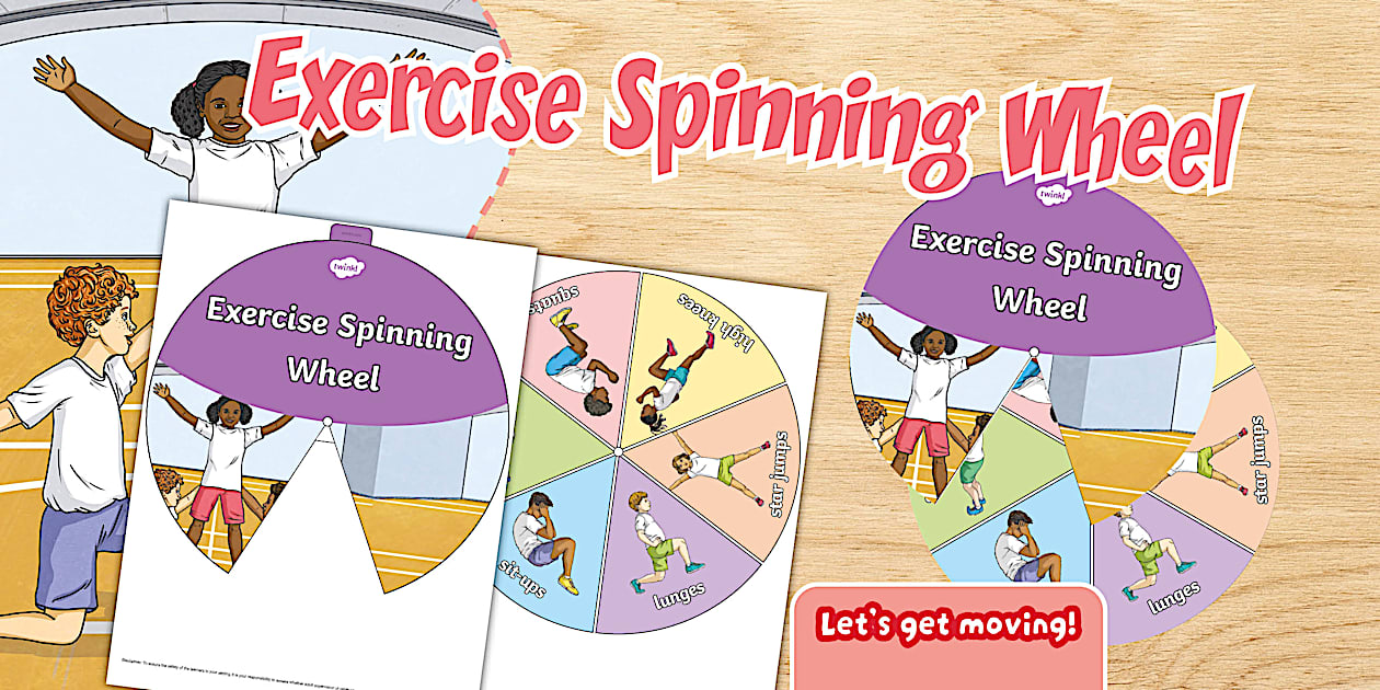 Exercise Spinning Wheel