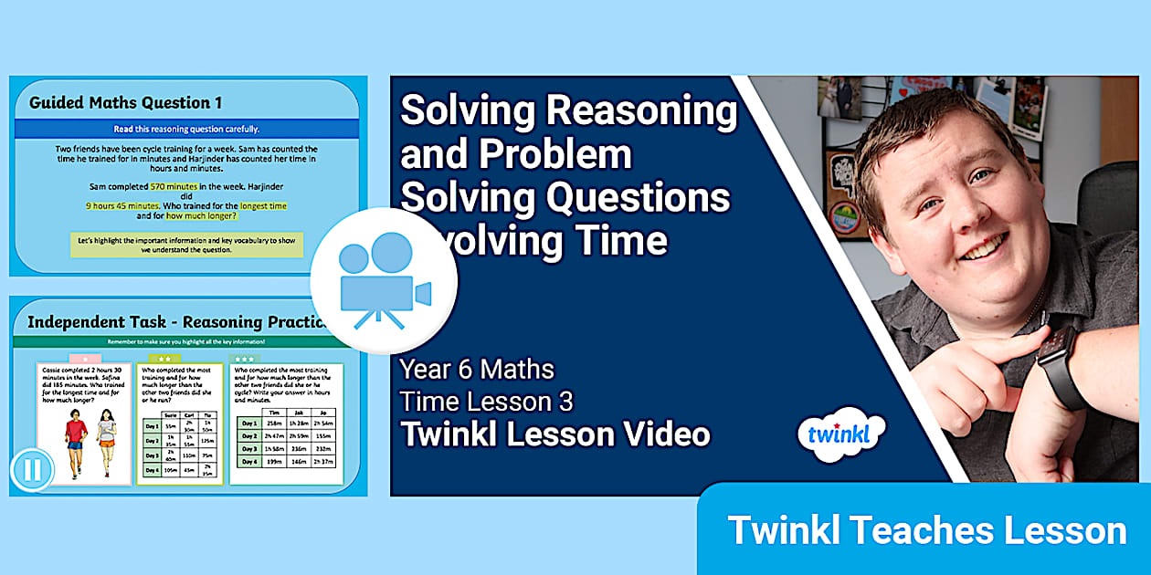 👉 Year 6 (Ages 10-11) Time: Video Lesson 3