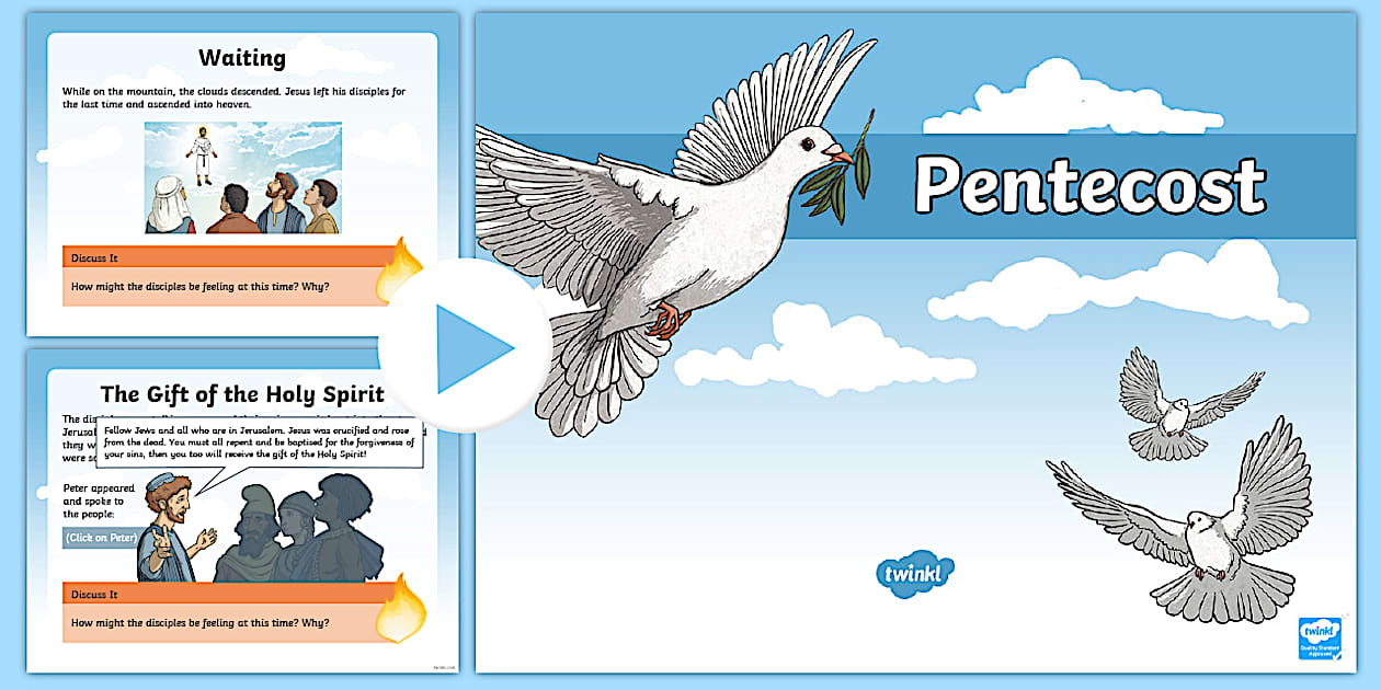Pentecost for Kids PowerPoint | Twinkl Teaching Resources
