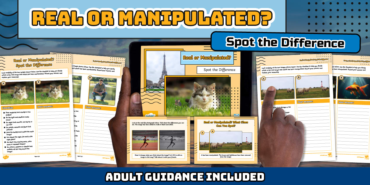 Spot the Difference Activity Pack