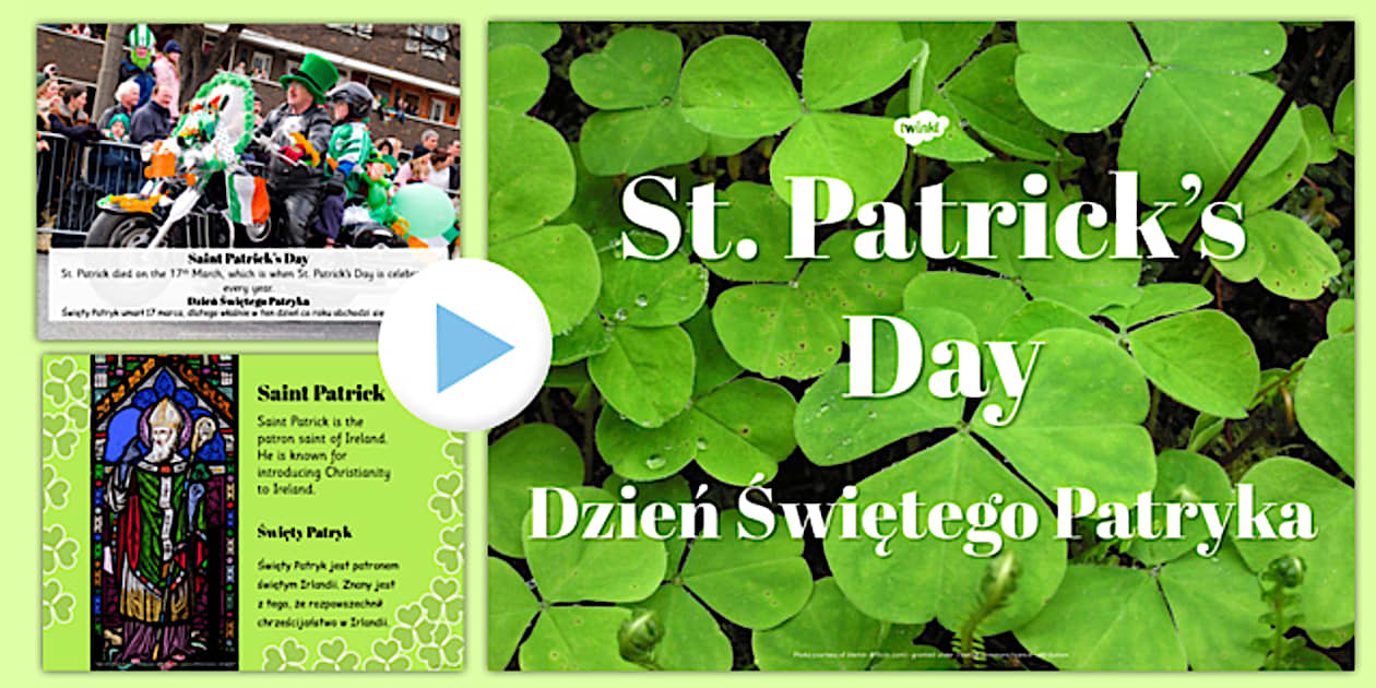St. Patrick's Day PowerPoint Polish Translation