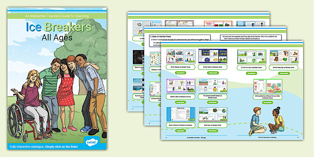 FREE! - Back-to-School Campaign - Ice Breakers - Twinkl