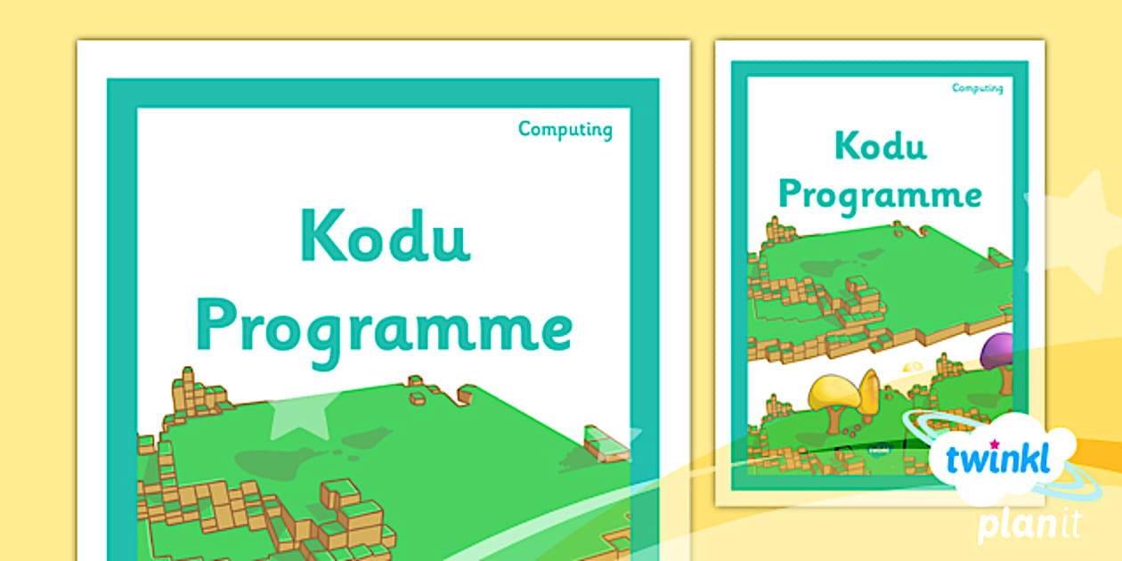 Computing: Kodu Programming Year 6 Unit Book Cover - Twinkl