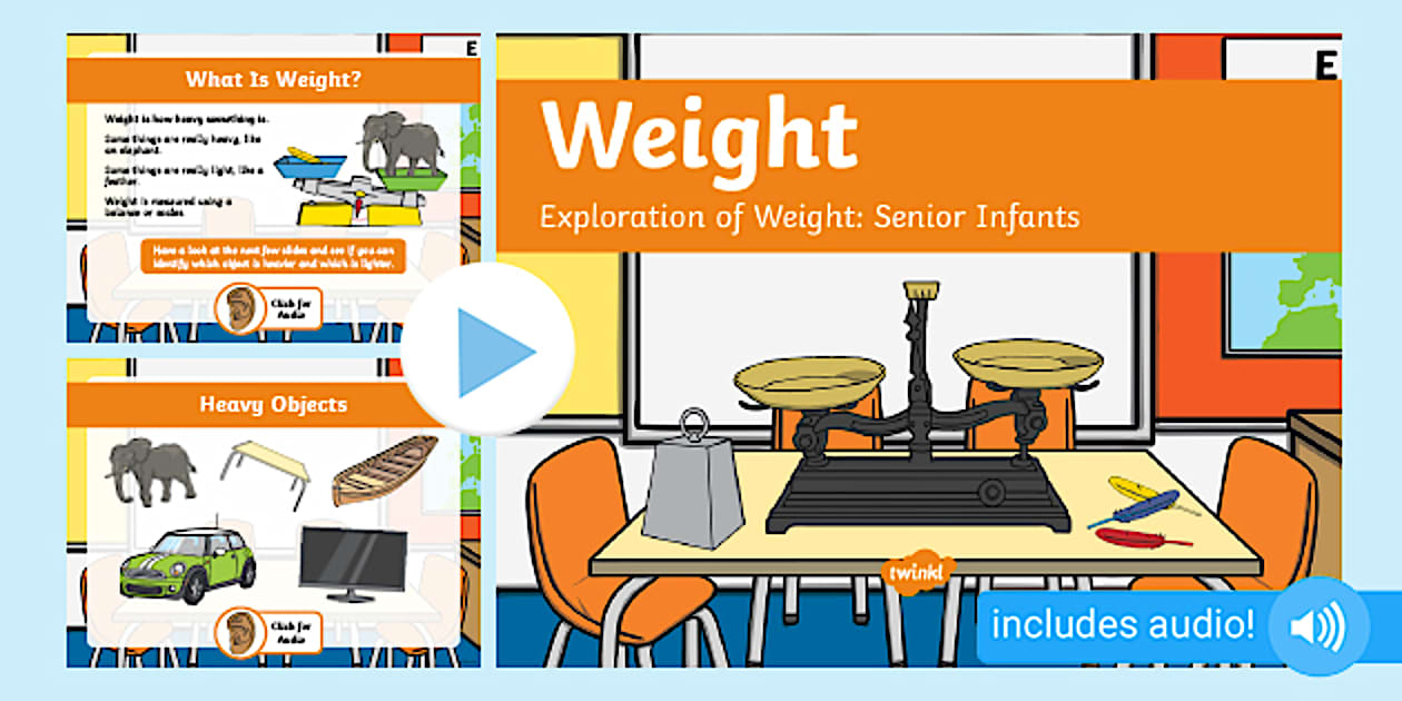 What is Weight? PowerPoint (teacher made) - Twinkl