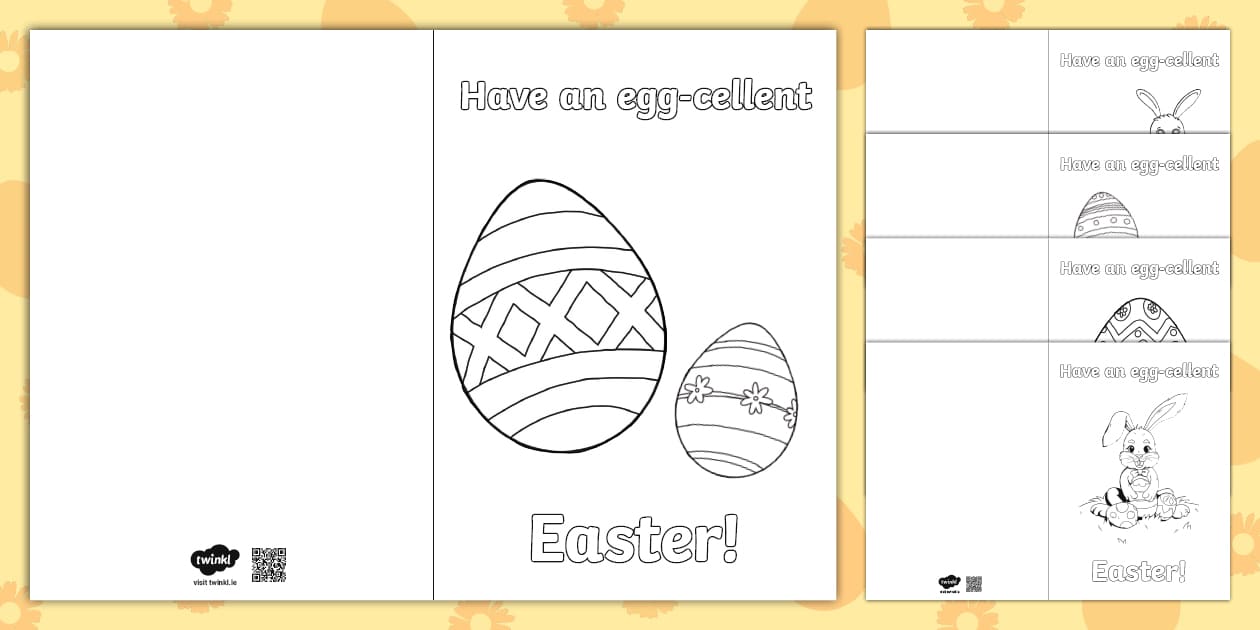 Printable Easter Cards | Easter Crafting | Twinkl Resources