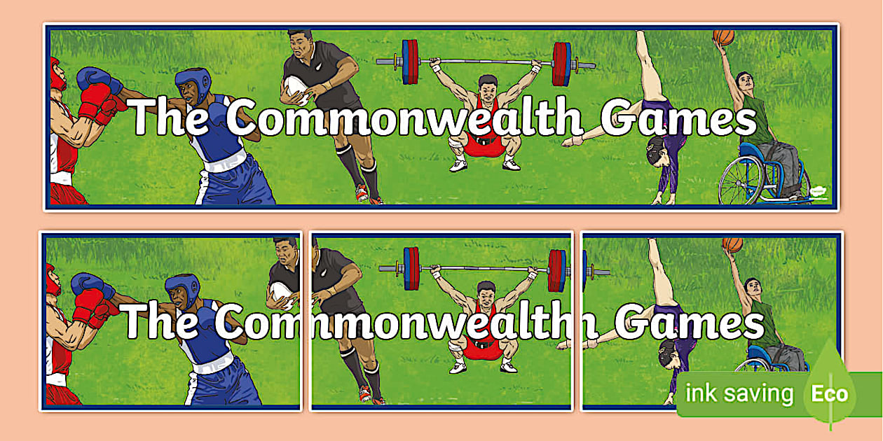 The 2022 Commonwealth Games Display Banner (teacher made)