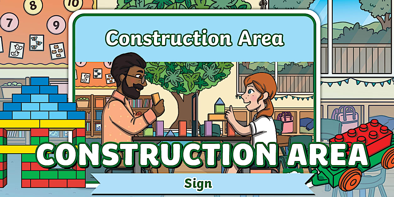 👉 Construction Area Sign