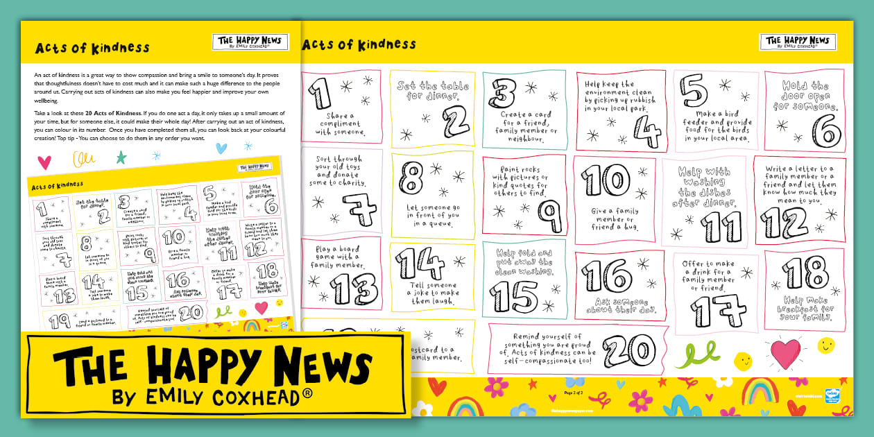 The Happy Newspaper Issue 39: Acts of Kindness