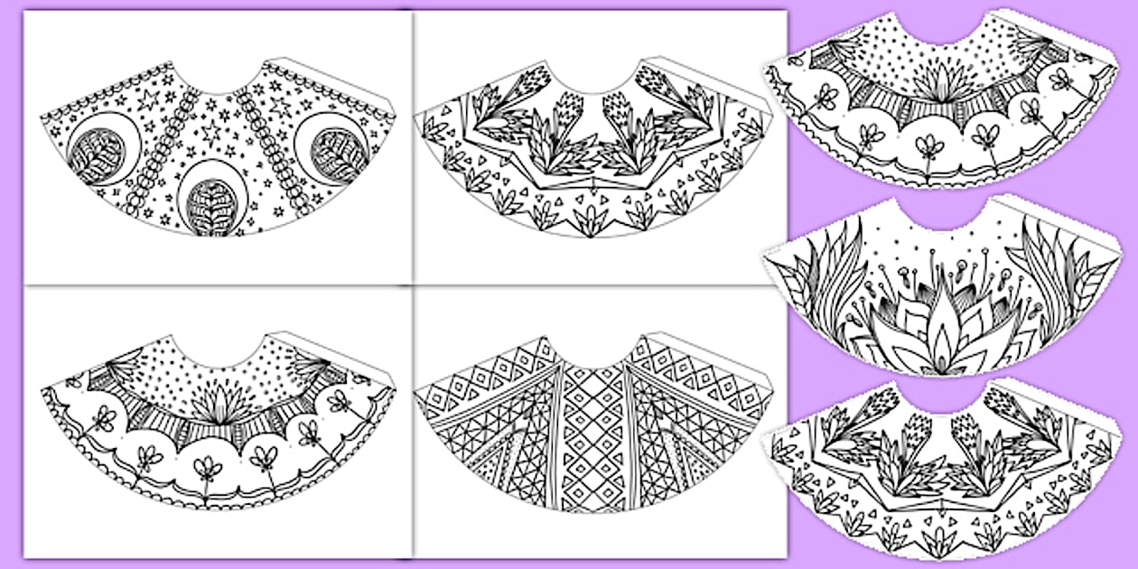 Mindfulness Colouring Cones (teacher made) - Twinkl