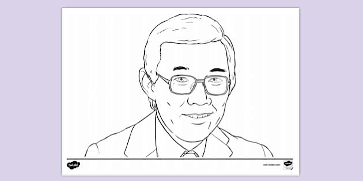 Victor Chang Colouring Sheet | Colouring Sheets