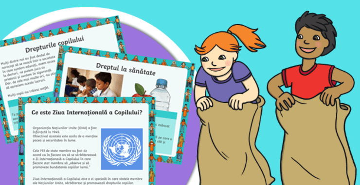 Ziua Internațională a Copilului - 1 iunie - Ziua Copilului