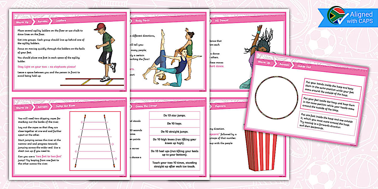 Grade 5 Term 3 Physical Education Gymnastics Warm-Up Cards