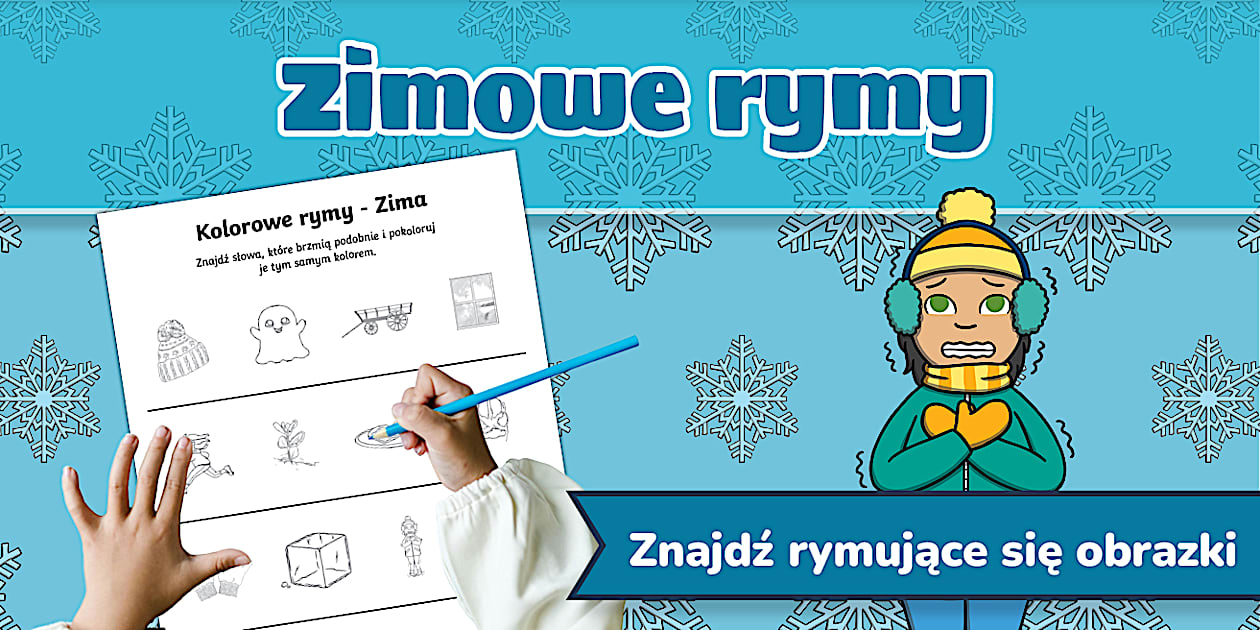 Kolorowe rymy | Zima