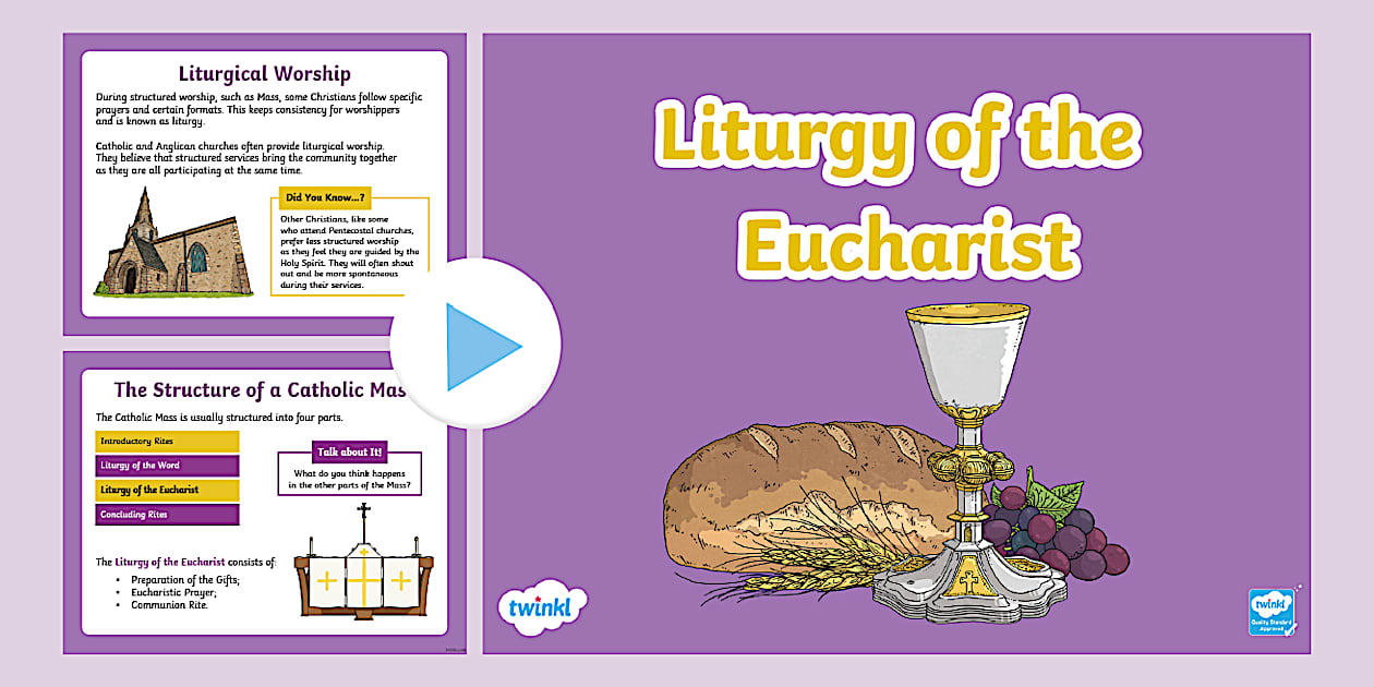 KS2 Liturgy of the Eucharist PowerPoint (teacher made)
