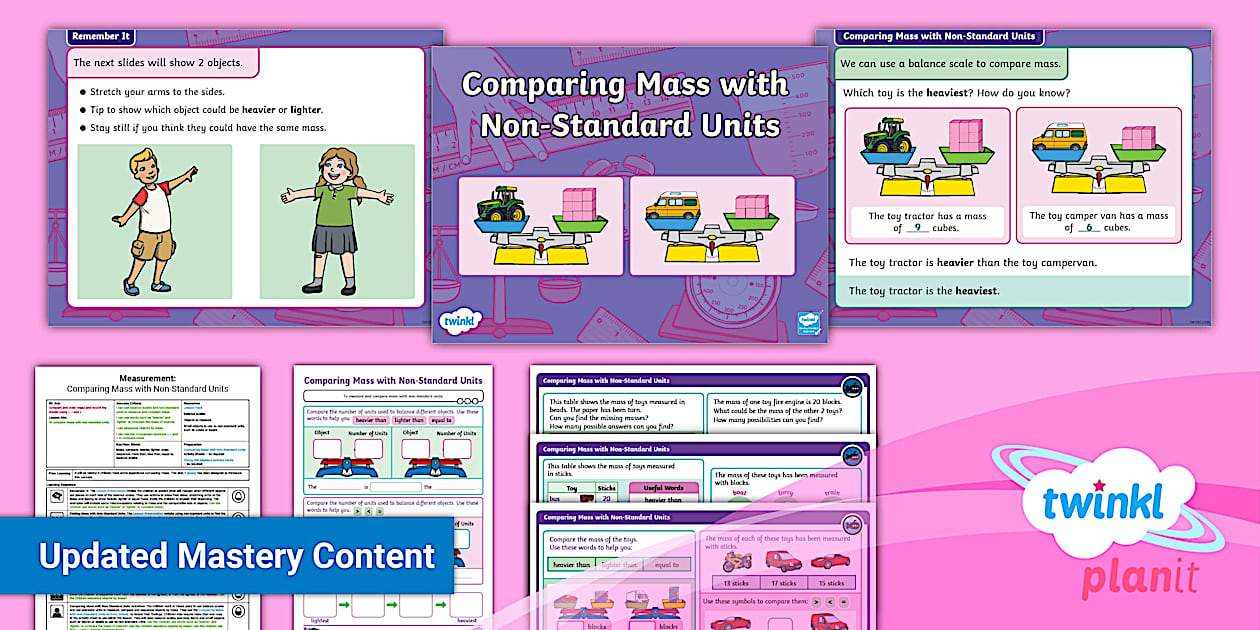 👉 Y2 Planit Maths Mass Lesson 1 (teacher made) - Twinkl