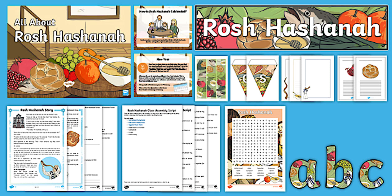 Rosh Hashanah Bumper Pack (teacher made) - Twinkl