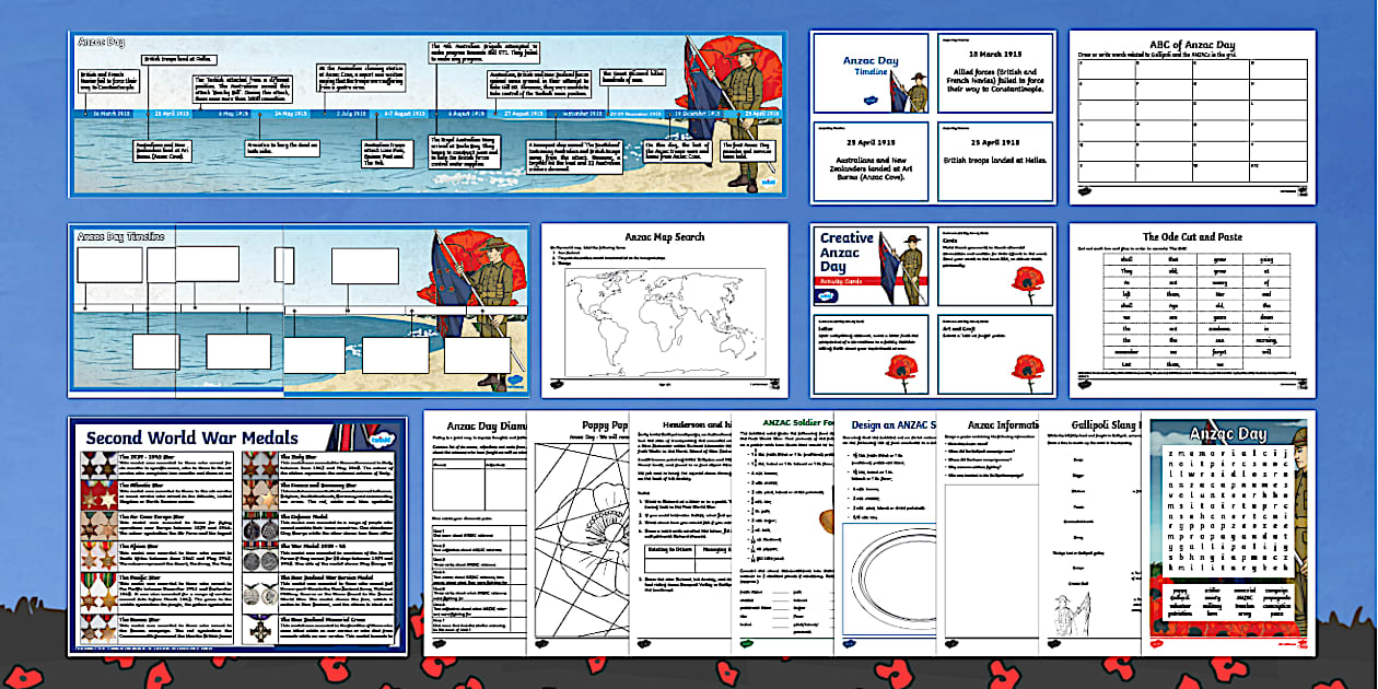 NZ Anzac Day Resource Pack