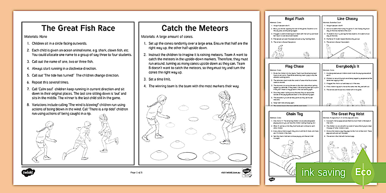 Physical Education Classroom Management Plan | Games
