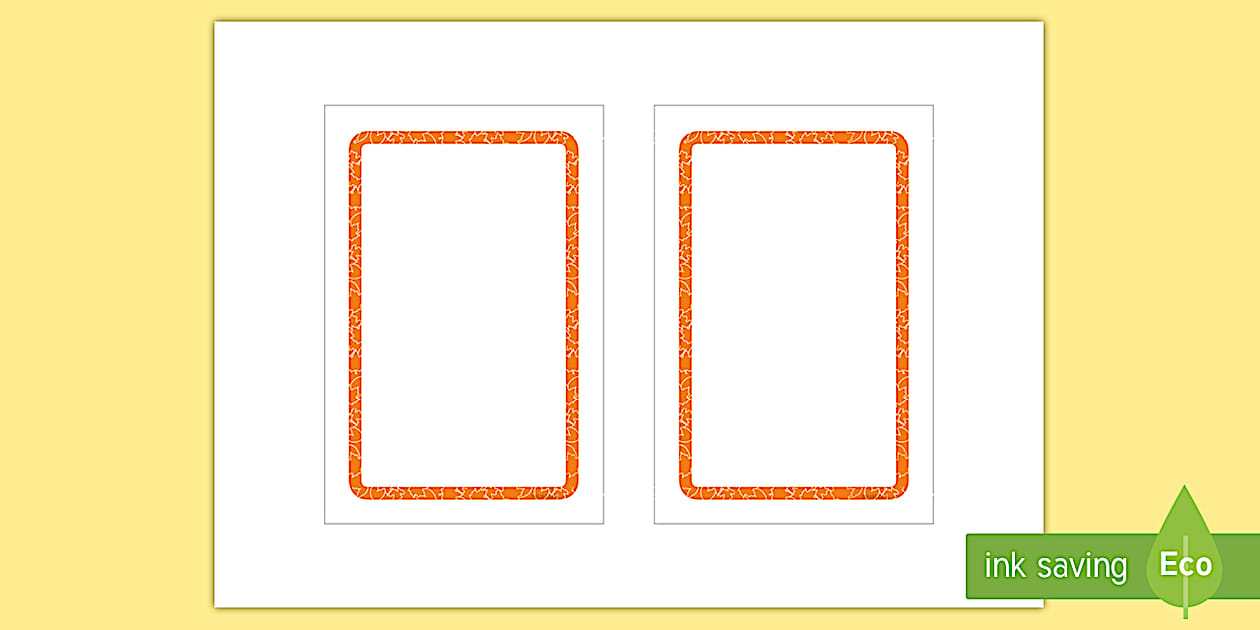 Leaves-Themed Blank Editable IKEA Tolsby/Fiestad Frame