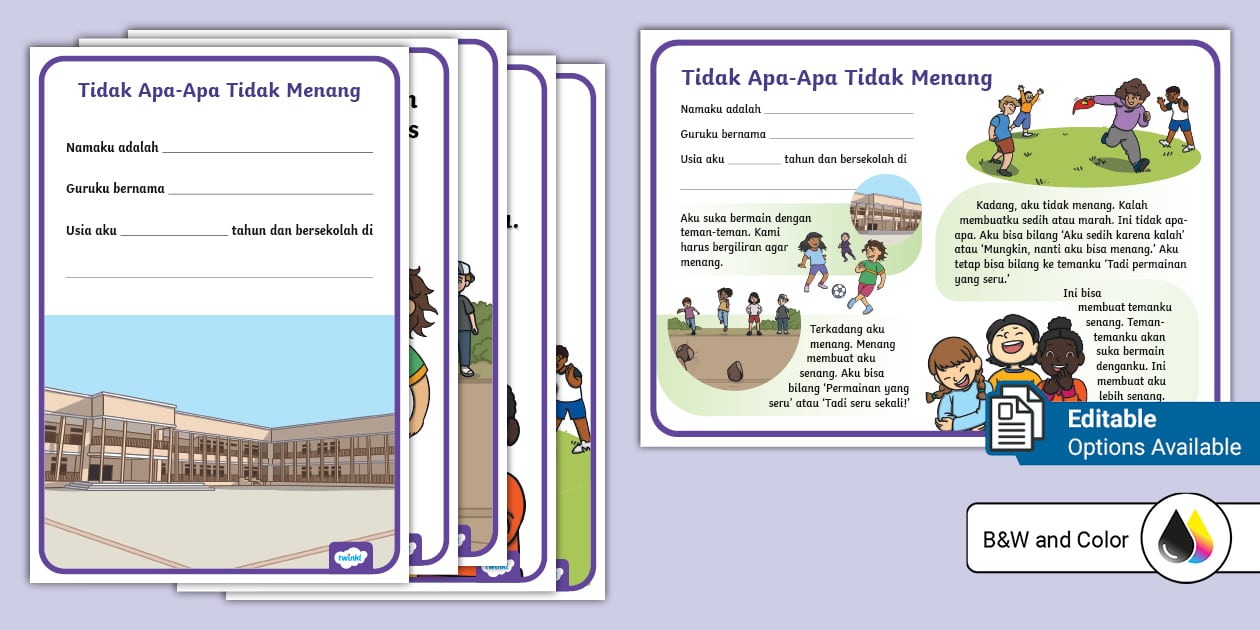 Tidak Apa-Apa untuk Tidak Menang dalam Situasi Sosial