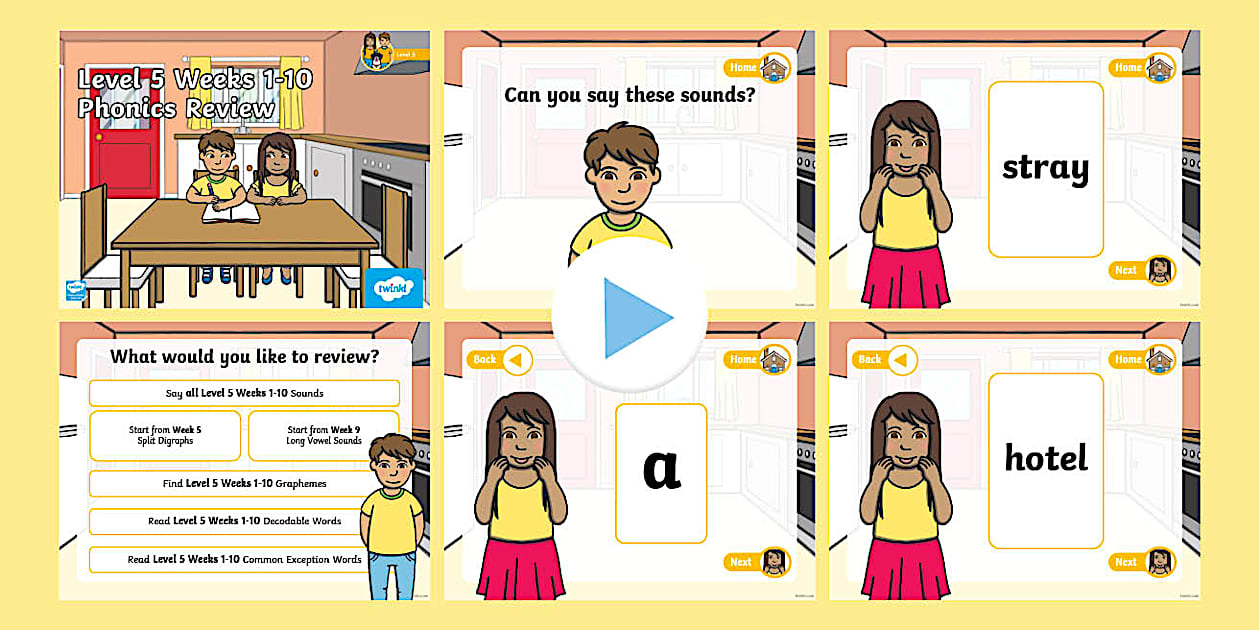 Level 5 Twinkl Phonics Assessment Materials PowerPoint