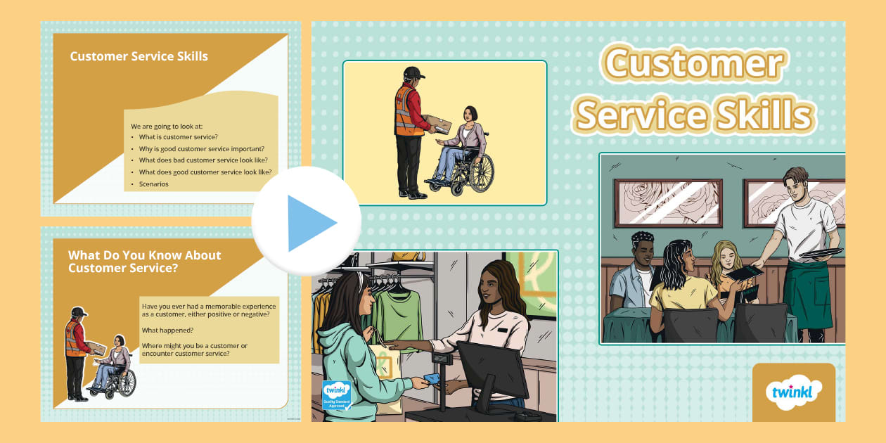 SEND Older Learners: Customer Service Skills - Twinkl