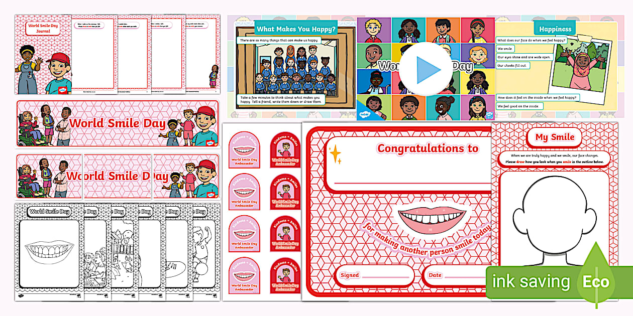 World Smile Day Resource Pack | Events | Twinkl - Twinkl