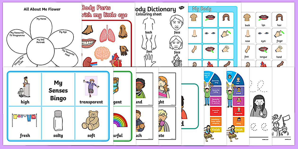 Top Ten Ourselves Activity Pack (teacher made) - Twinkl